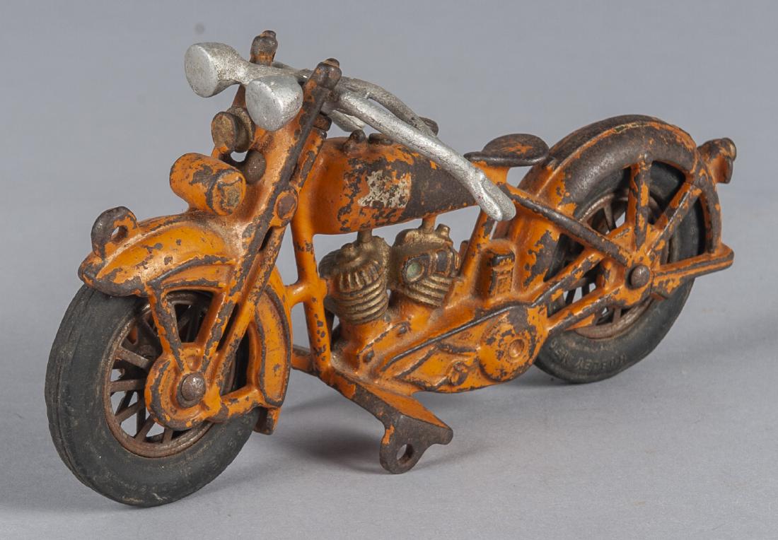 Hubley Cast Iron Motorcycle