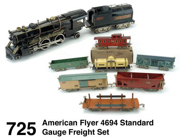 American Flyer 4694 Standard Gauge Freight Set - Jun 17, 2007 | Pook ...
