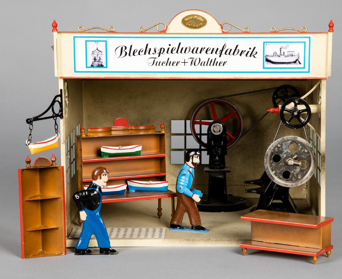 Tucher & Walther toy shop steam toy accessory