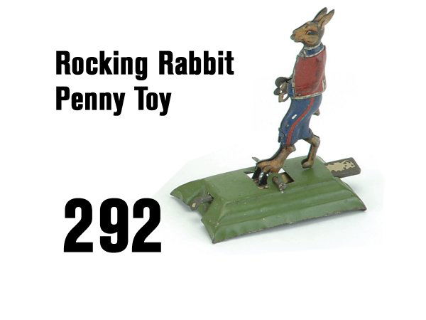 292: Rocking Rabbit Penny Toy