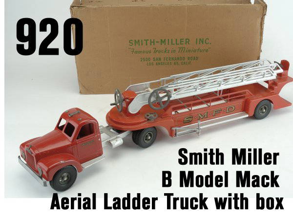 Smith Miller B Model Mack Aerial Ladder Truck With