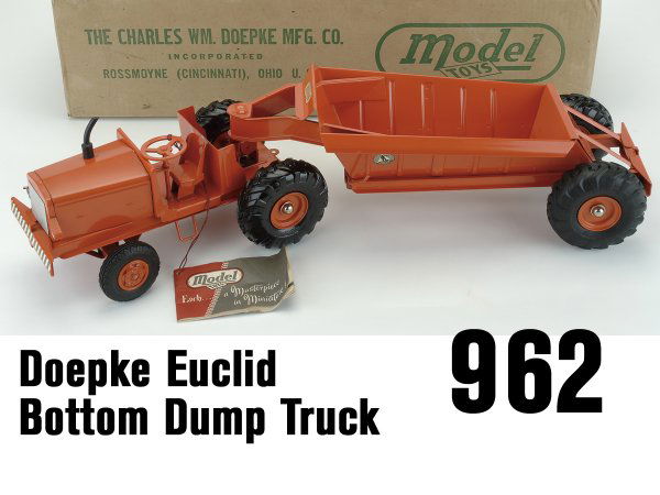 962: Doepke Euclid Bottom Dump Truck with box