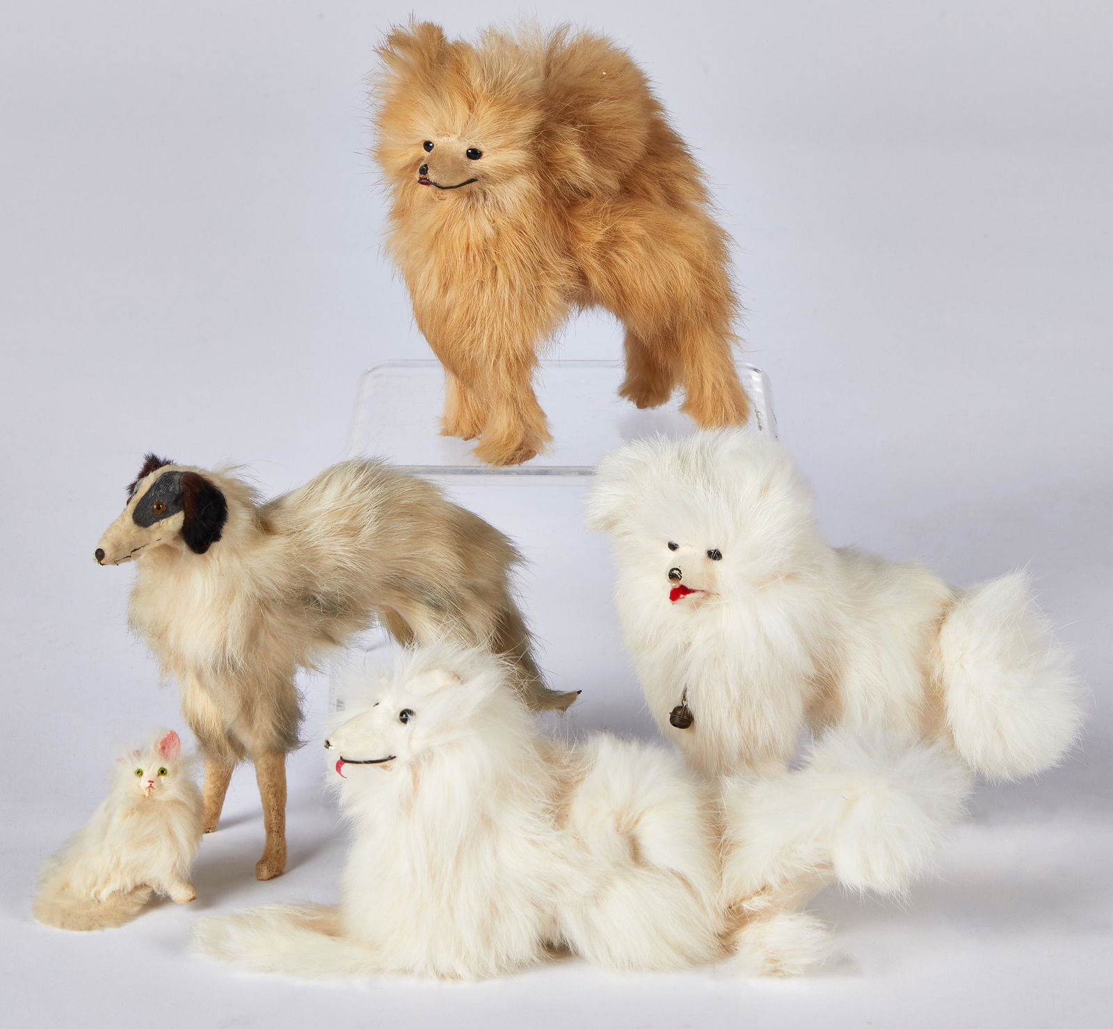 Four doll size hide and fur covered dogs, etc. - Dec 07, 2019 | Pook ...