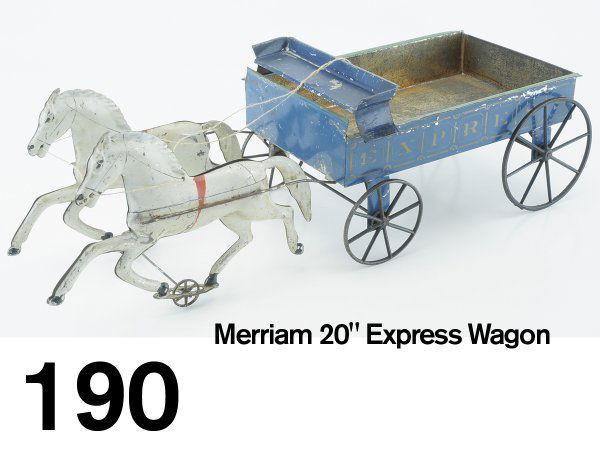 Antique "Express" Wagon. - Sep 29, 2013 | Clarke Auction Gallery in NY