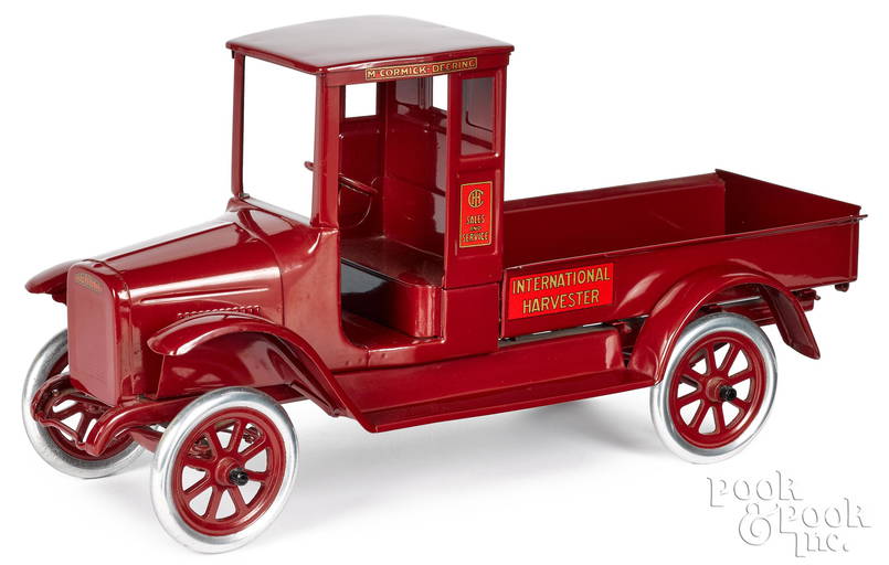 Reproduction Buddy L International Harvester Truc