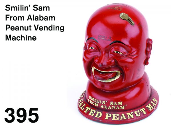 395: Smilin' Sam From Alabam Peanut Vending Machine