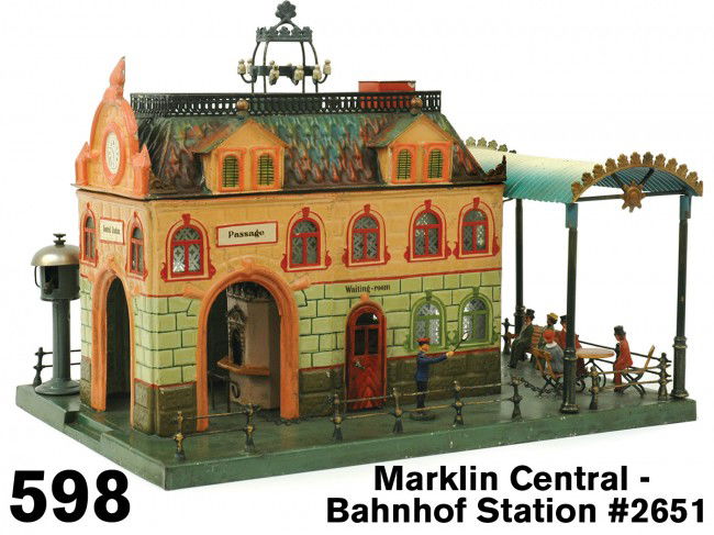 MARKLIN CENTRAL BAHNHOF STATION - Nov 13, 2015 | Bertoia Auctions in NJ