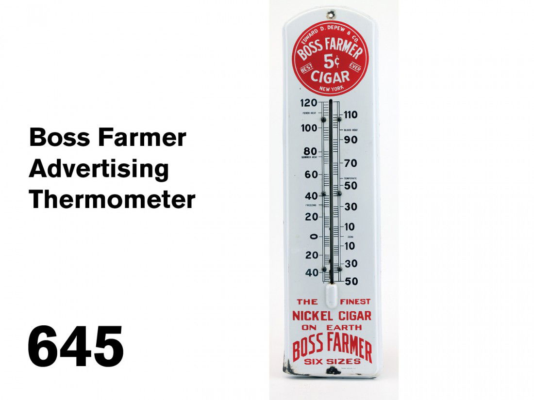 Boss Farmer Advertising Thermometer