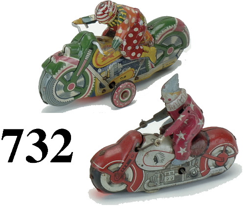 Lot: 2 Clown Motorcycles