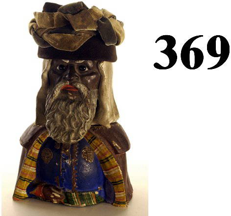 Moorish Chieftain Double Candy Container