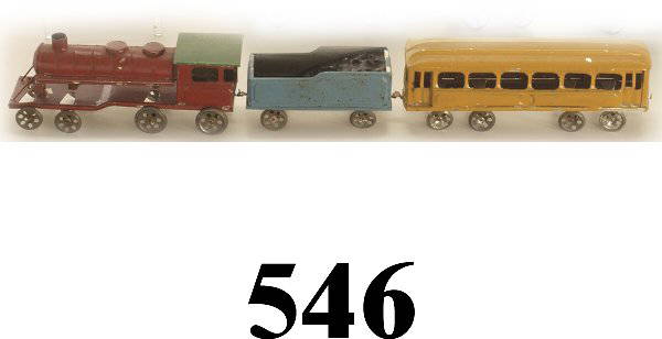 European Tin Floor Train