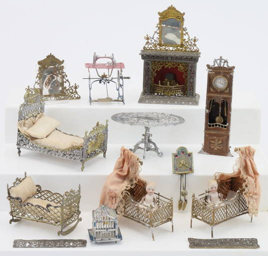 Soft Metal Dolls' House Furniture