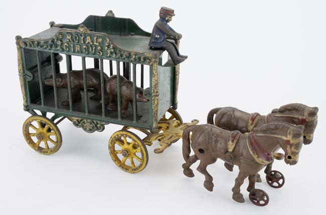 Hubley Royal Circus Cage Wagon