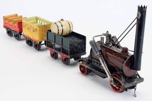 Marklin Rocket Engine & Cars