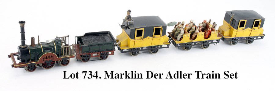 Early Marklin Train Set