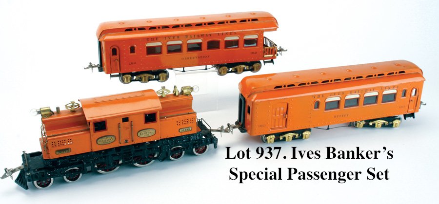 Ives Prosperity Special Passenger Set no. 1000R - Jan 25, 2014 | Stout ...