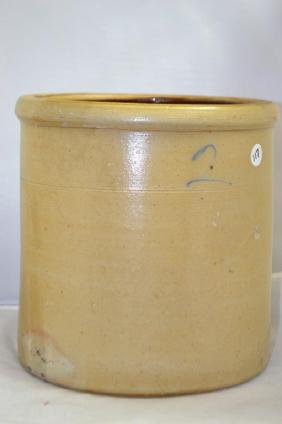 ROBINSON RANSBOTTOM 2 Gallon Stoneware Crock: : Lot 0310