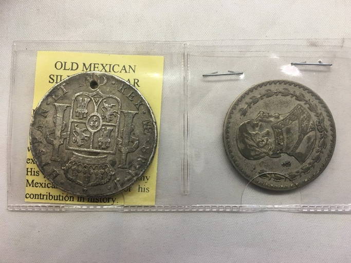 2 Foreign Silver Coins