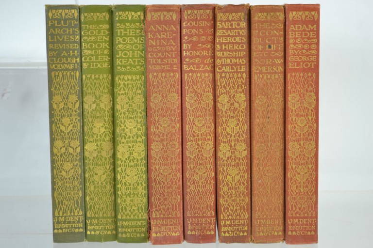 Eight Books From Everyman's Library (1911)