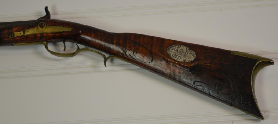 Kentucky Long Rifle By J.h. Johnson, Waynesboro Pa