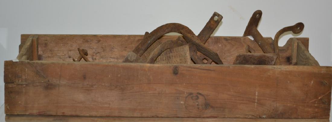 3 Pair of Antique Buggy Steps