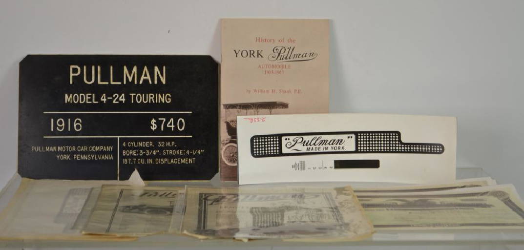 Pullman Automobile Grouping Including 2 Pullman Ads