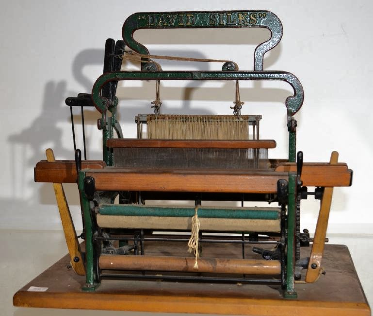 (David Silks) Salesman 's Sample Textile Loom Item is - Jan 27, 2018 ...