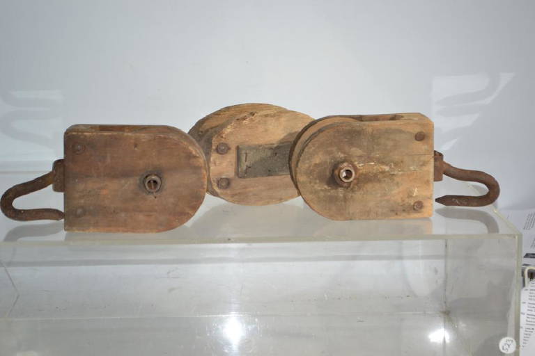 3 19th Century Pulleys