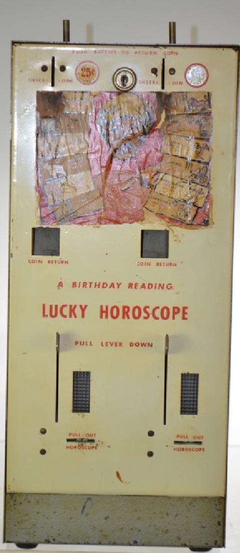 "Lucky Horoscope" Coin Operated Dispenser