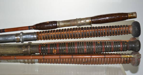 Vintage Bamboo Fishing Rods