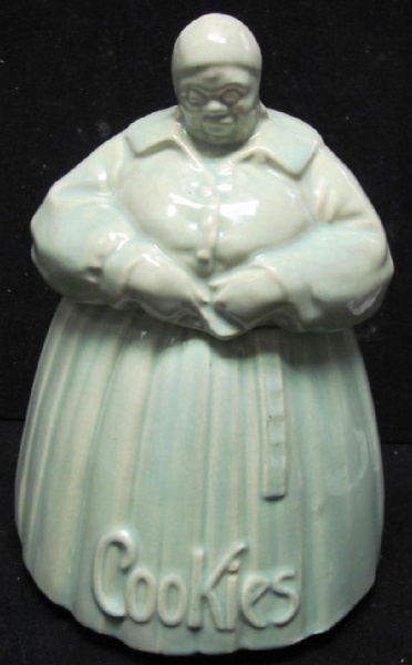 Mccoy Aunt Jemima Cookie Jar Blue