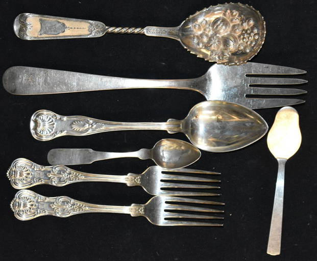 Grouping of Sterling and Coin Silver Flatware - Oct 27, 2018 | Keystone ...