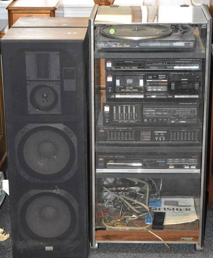 Vintage Fisher Stereo System