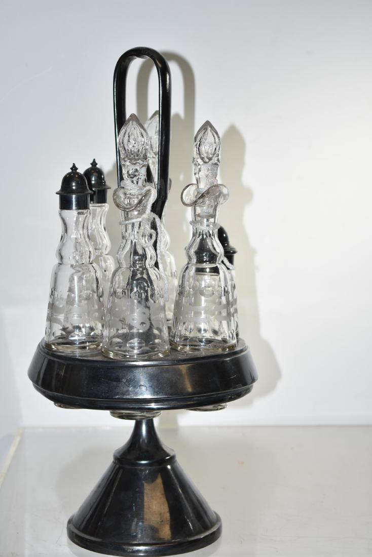 Silver Plated Victorian Castor Set