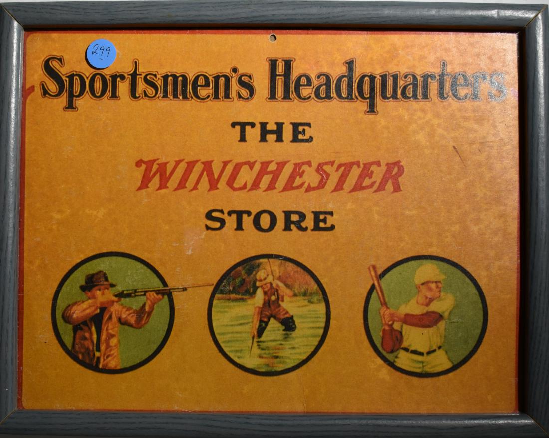 Winchester Store Advertising Sign