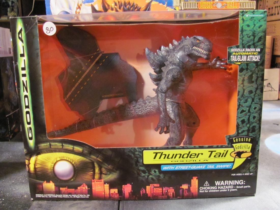 Thunder Tail Godzilla by Trendmasters, orig box