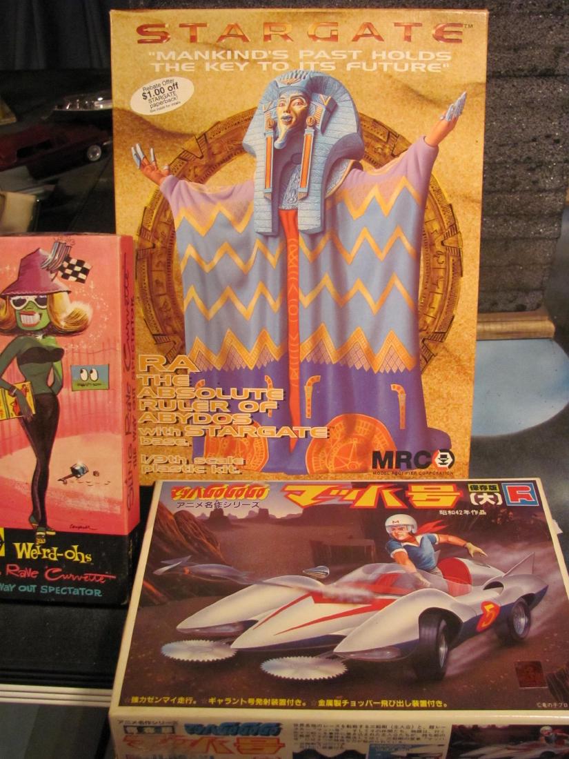 Model Kits (3) inclu Speed Racer
