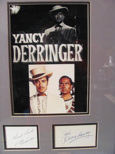Yancy Derringer Tv Show Autograph Collage
