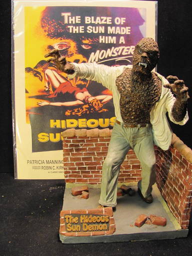 The Hideous Sun Demon Resin Model