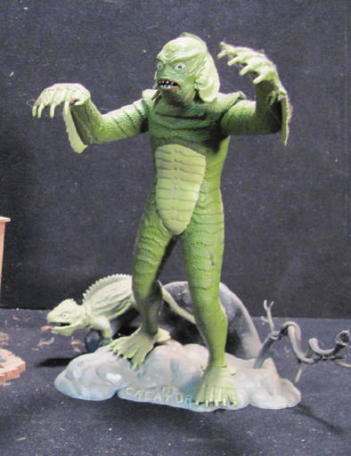 Aurora 1960s Creature From Black Lagoon Model