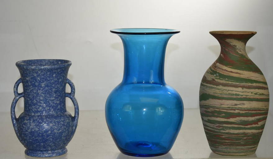 Art Pottery And Art Glass