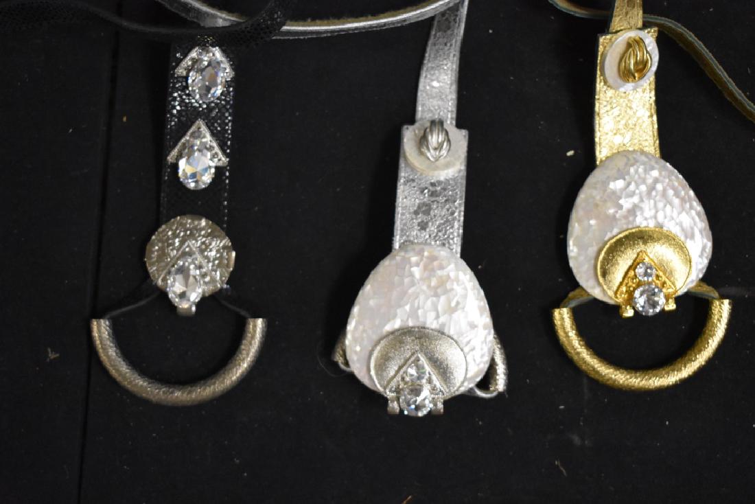 Three Anthony Alexander Designer Belts