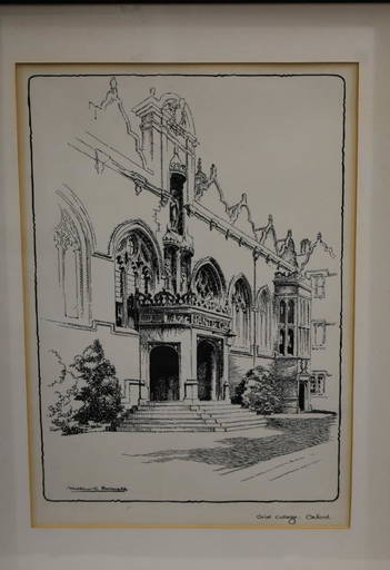 William Boswell Signed Etching