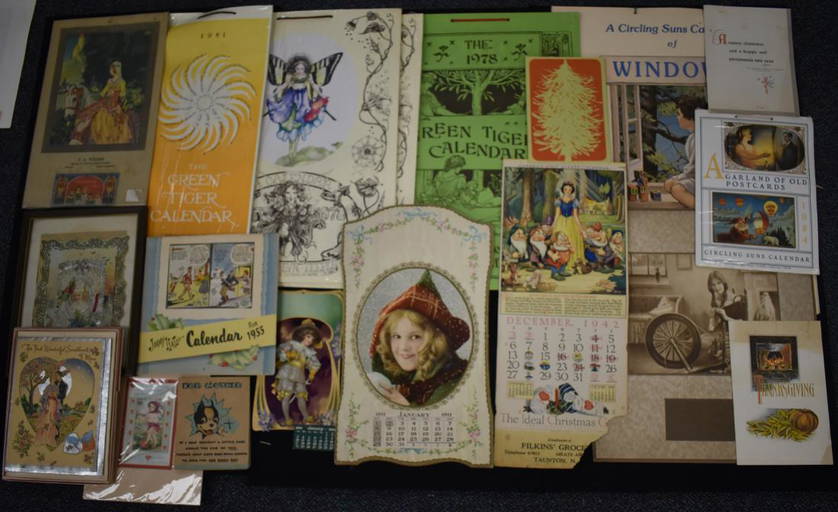 Calendar And Greeting Card Lot