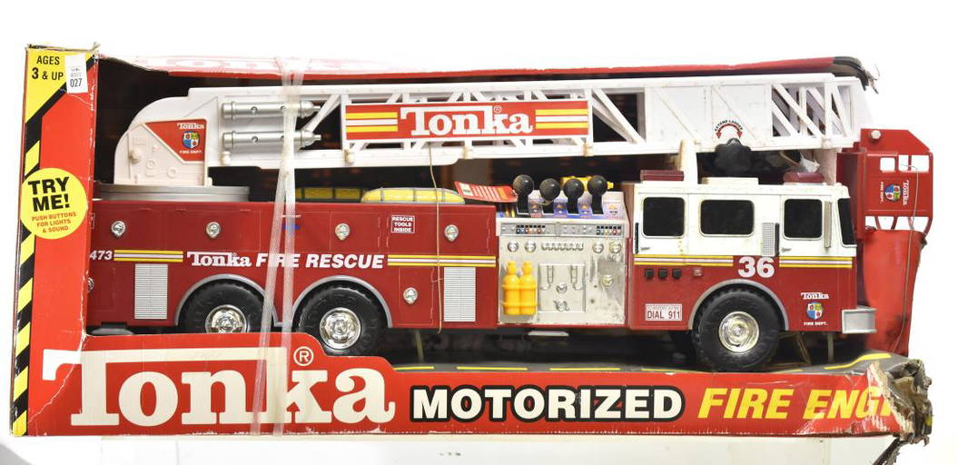 Tonka Motorized Fire Engine #03473