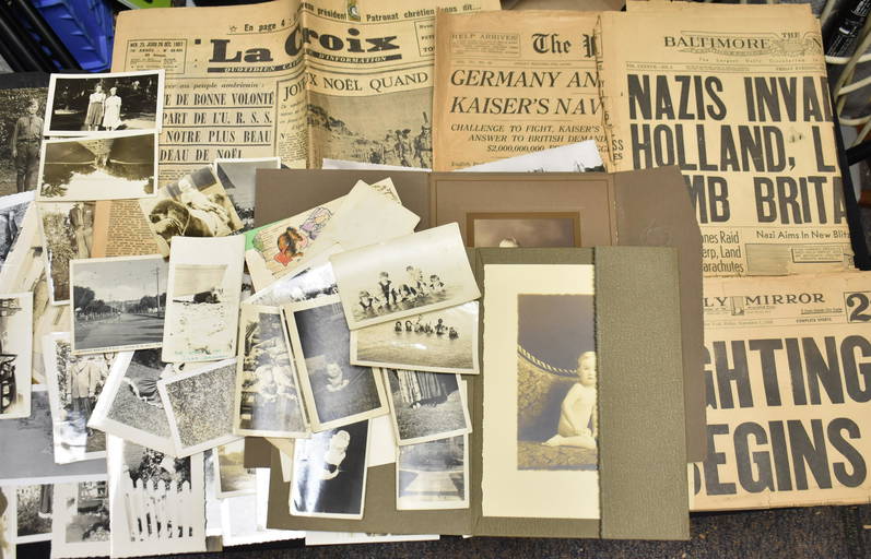 Photographs And Wwii Papers