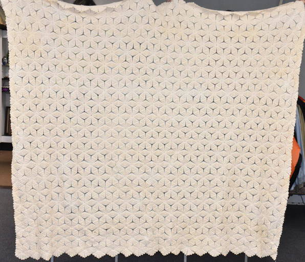 Vintage Knotted Counterpane