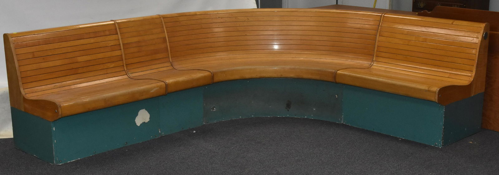Vintage Bowling Alley Seating