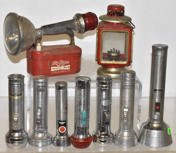 Vintage Flashlight Collection