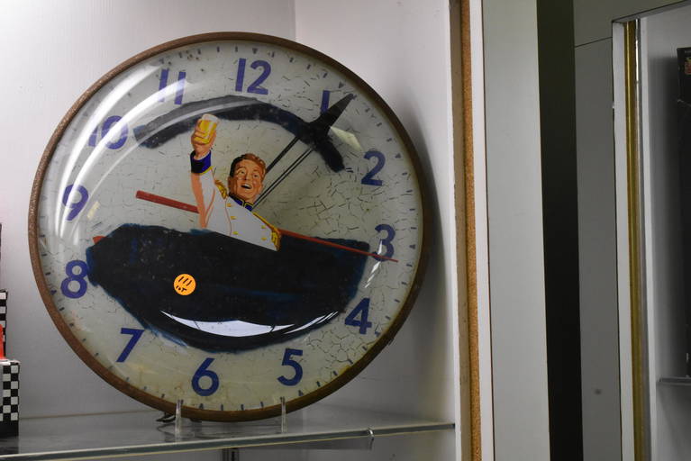 Vintage Duquesne Brewing Company Clock